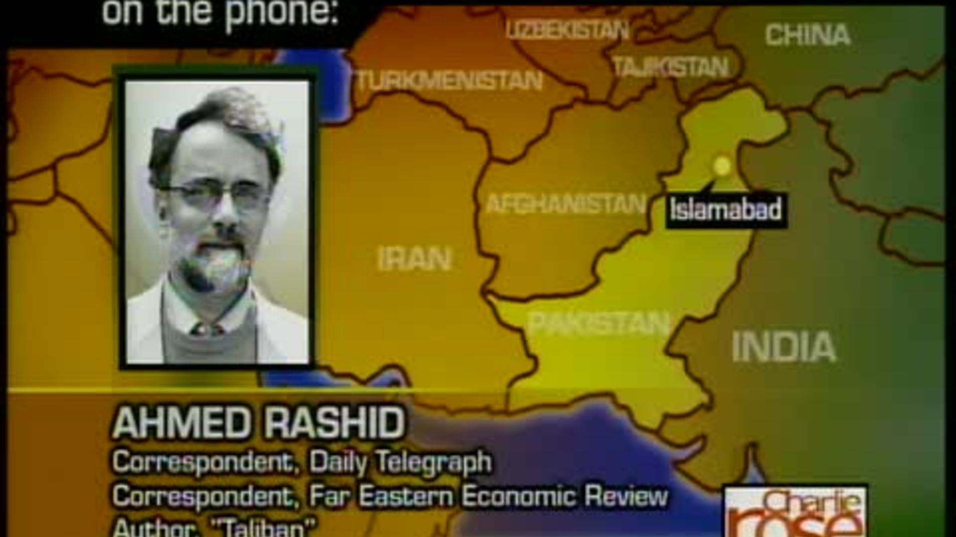 Ahmed Rashid — Charlie Rose