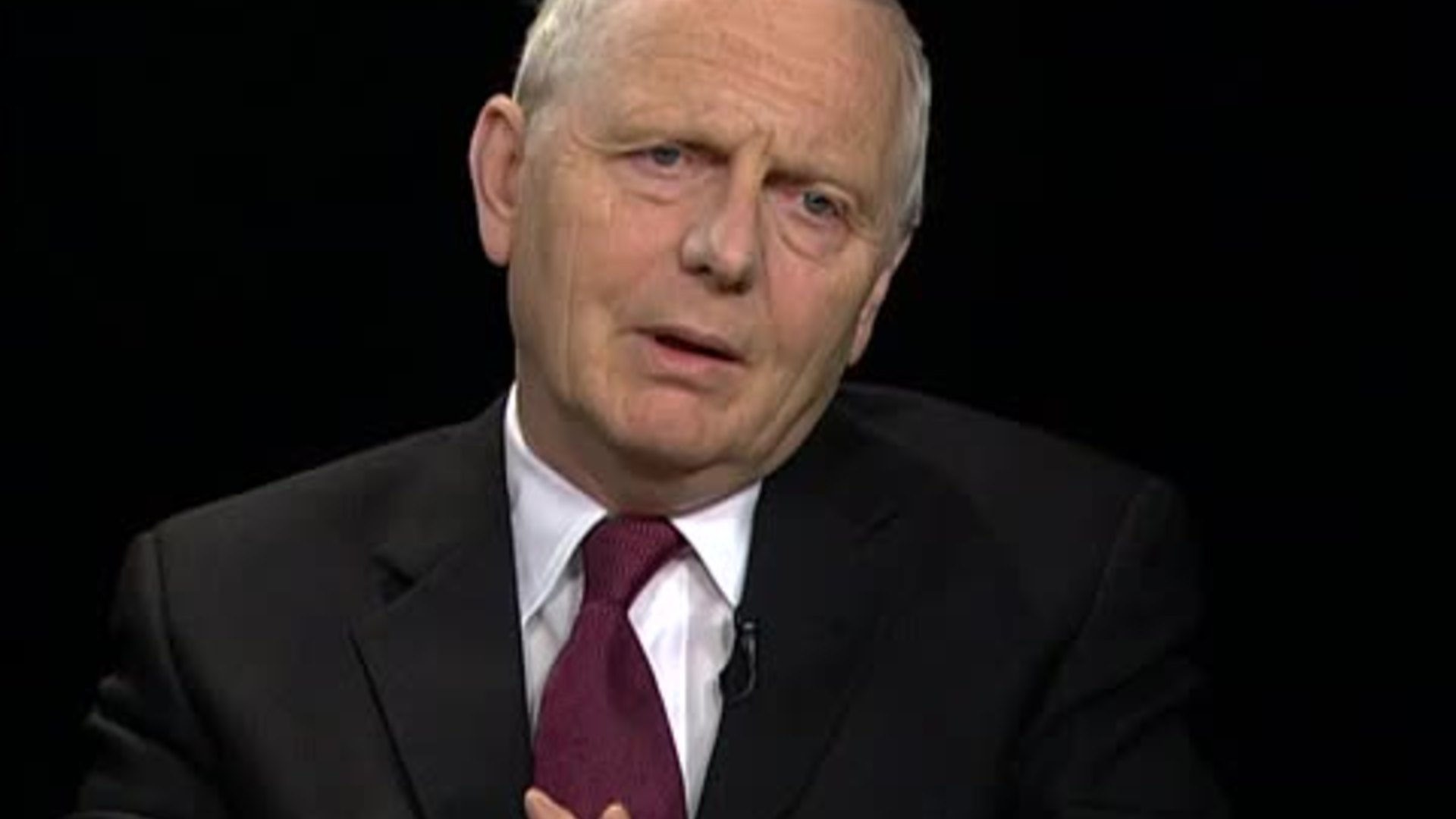 Emyr Jones Parry — Charlie Rose