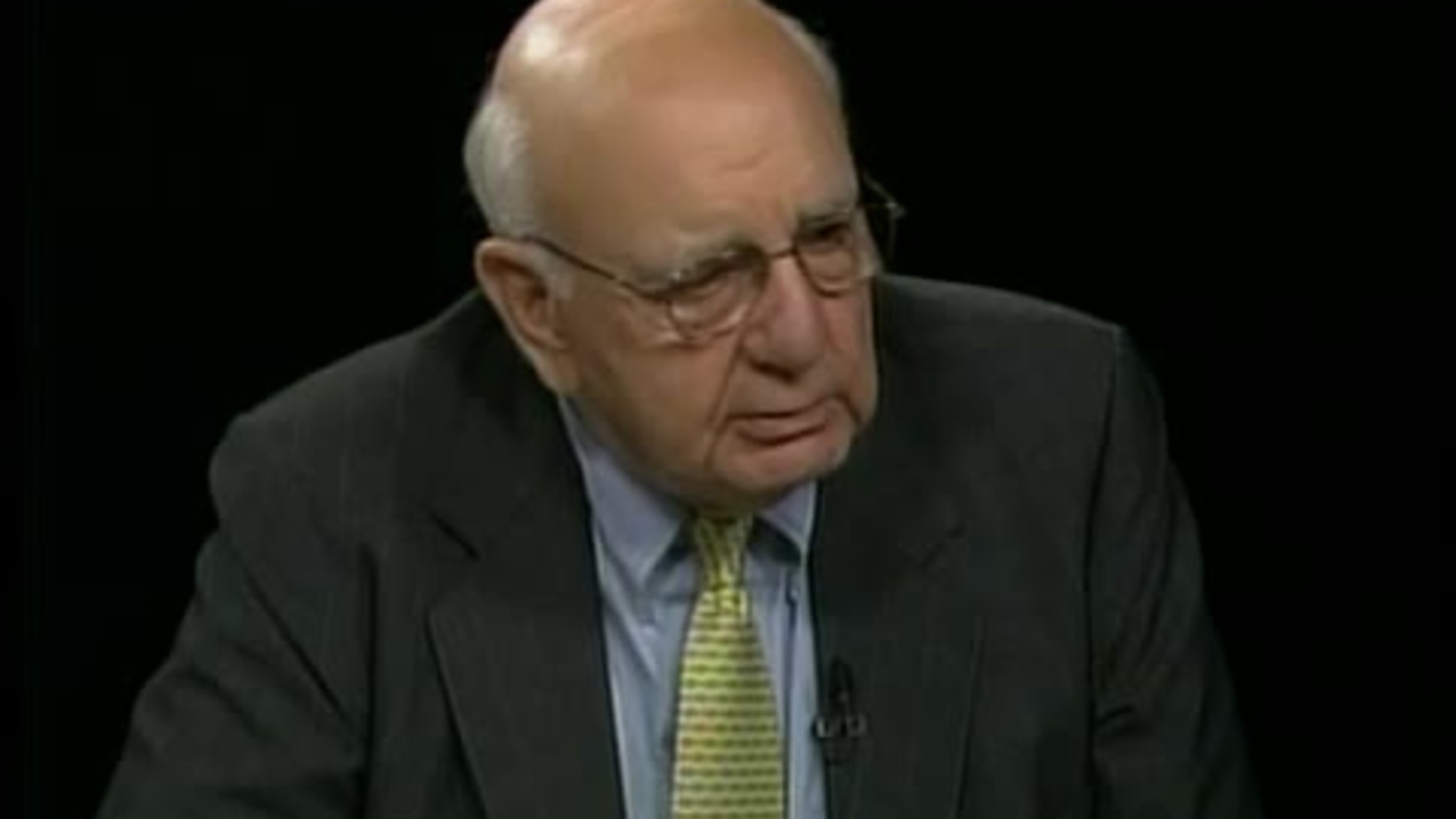 Paul Volcker — Charlie Rose