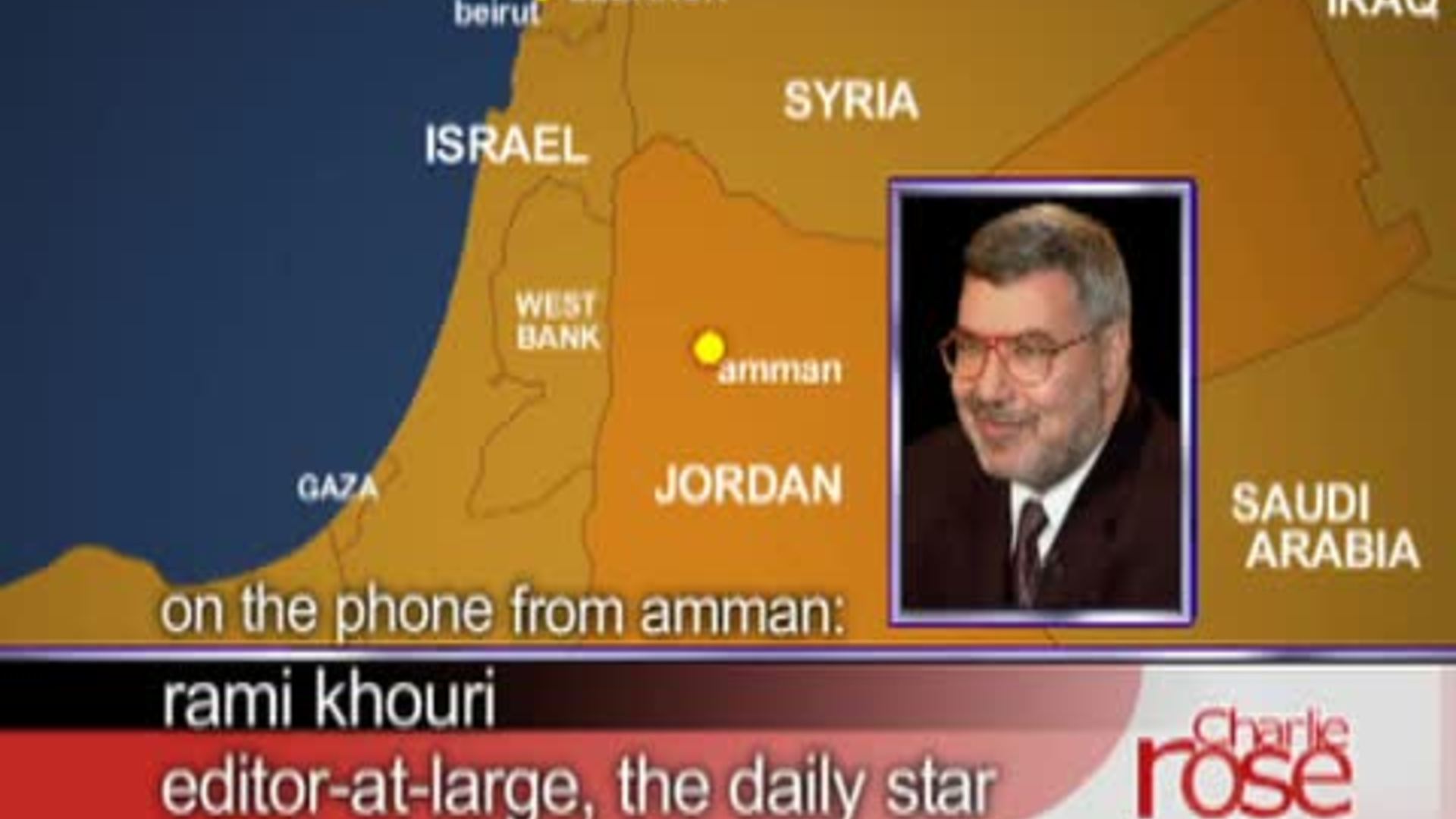 Rami Khouri — Charlie Rose