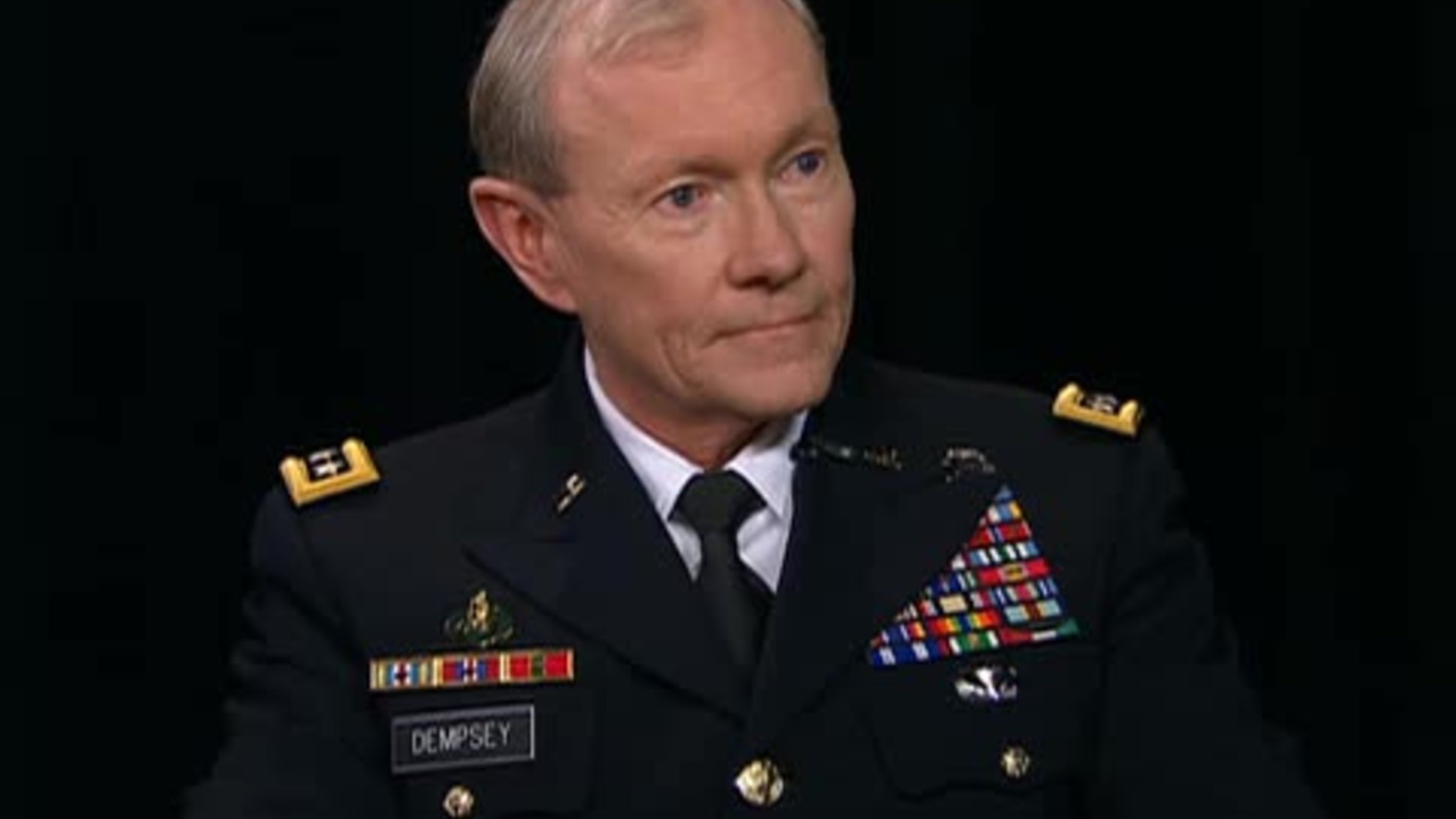 General Martin Dempsey — Charlie Rose