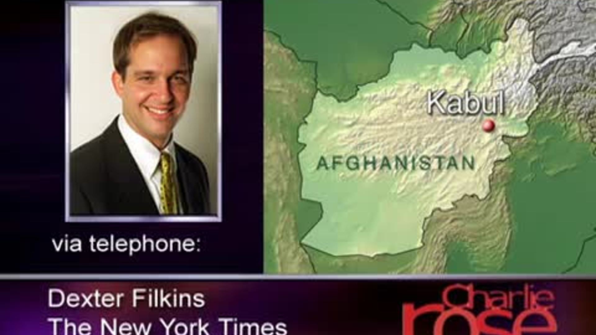 Dexter Filkins — Charlie Rose