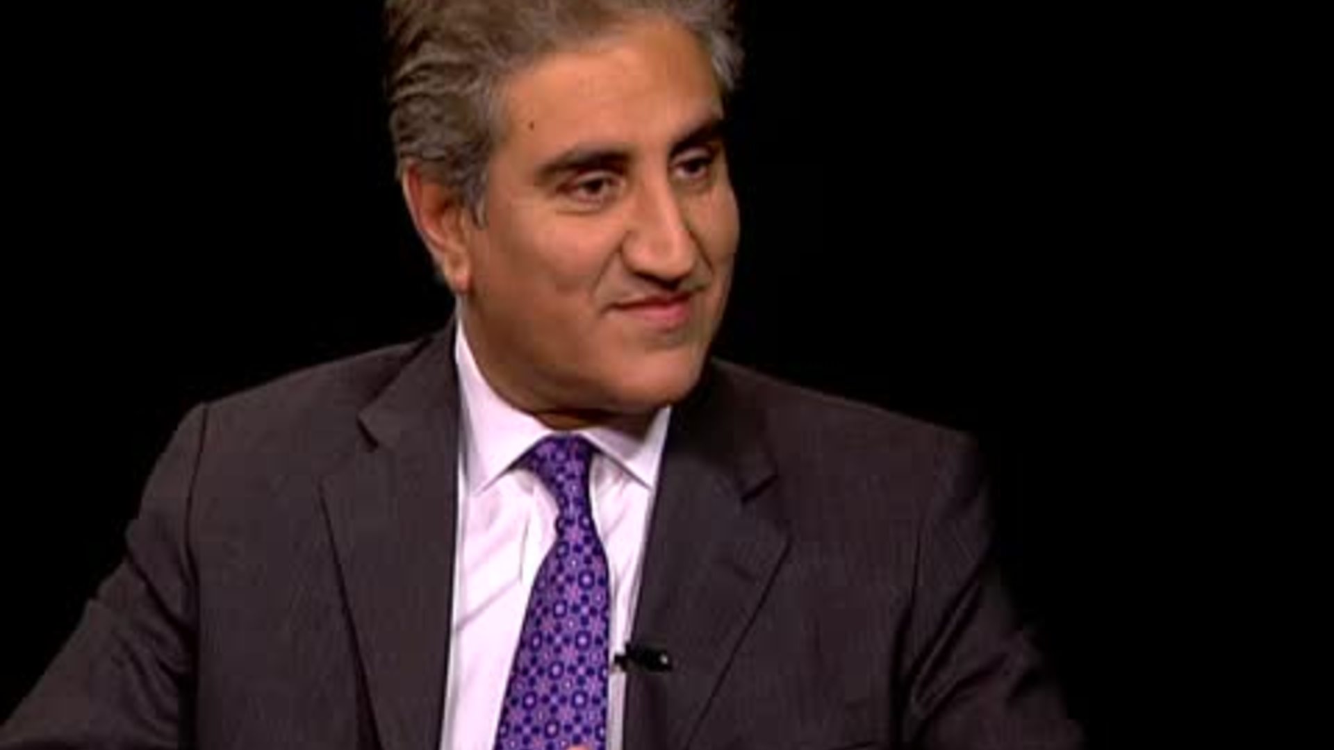 Shah Mehmood Qureshi — Charlie Rose