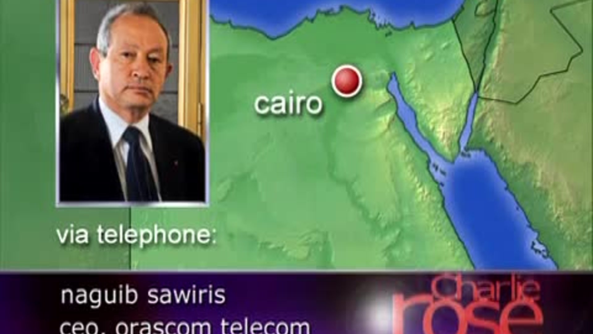 Naguib Sawiris — Charlie Rose