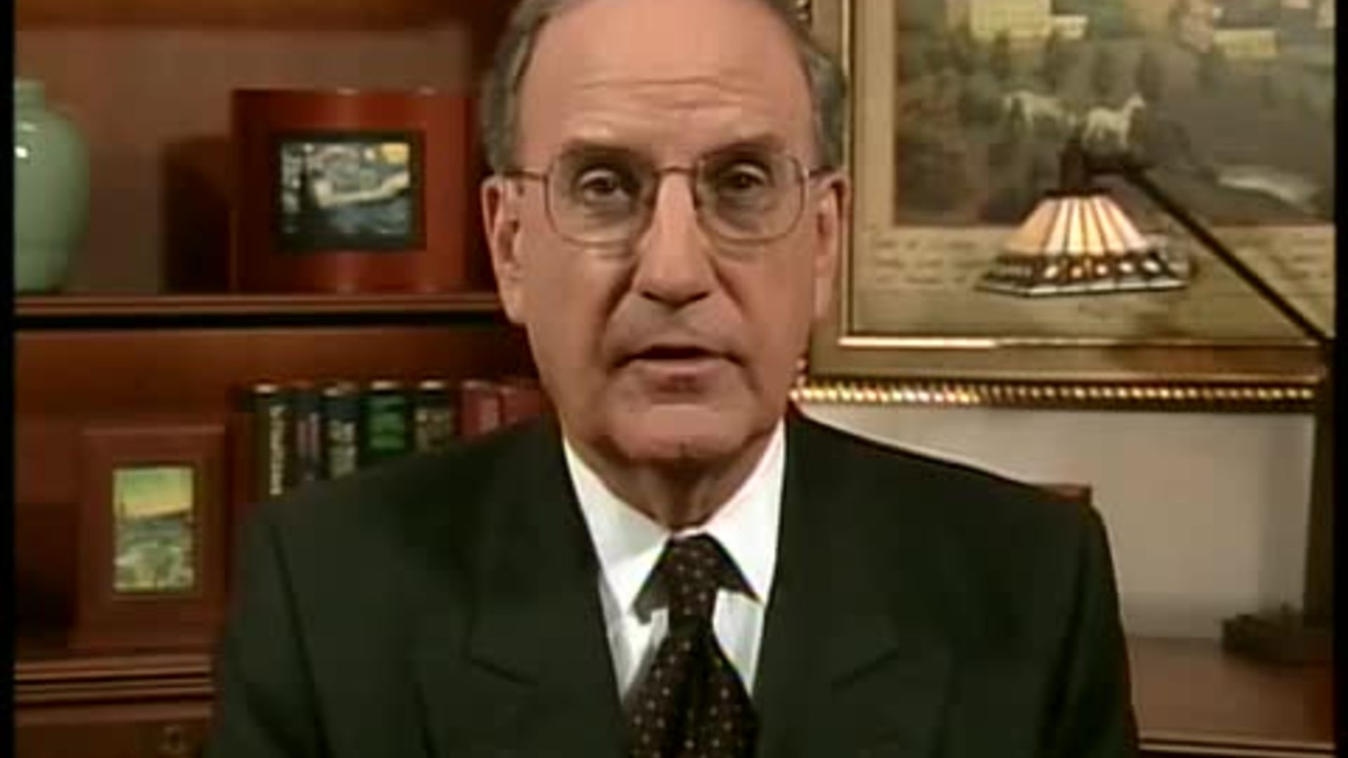 George Mitchell — Charlie Rose