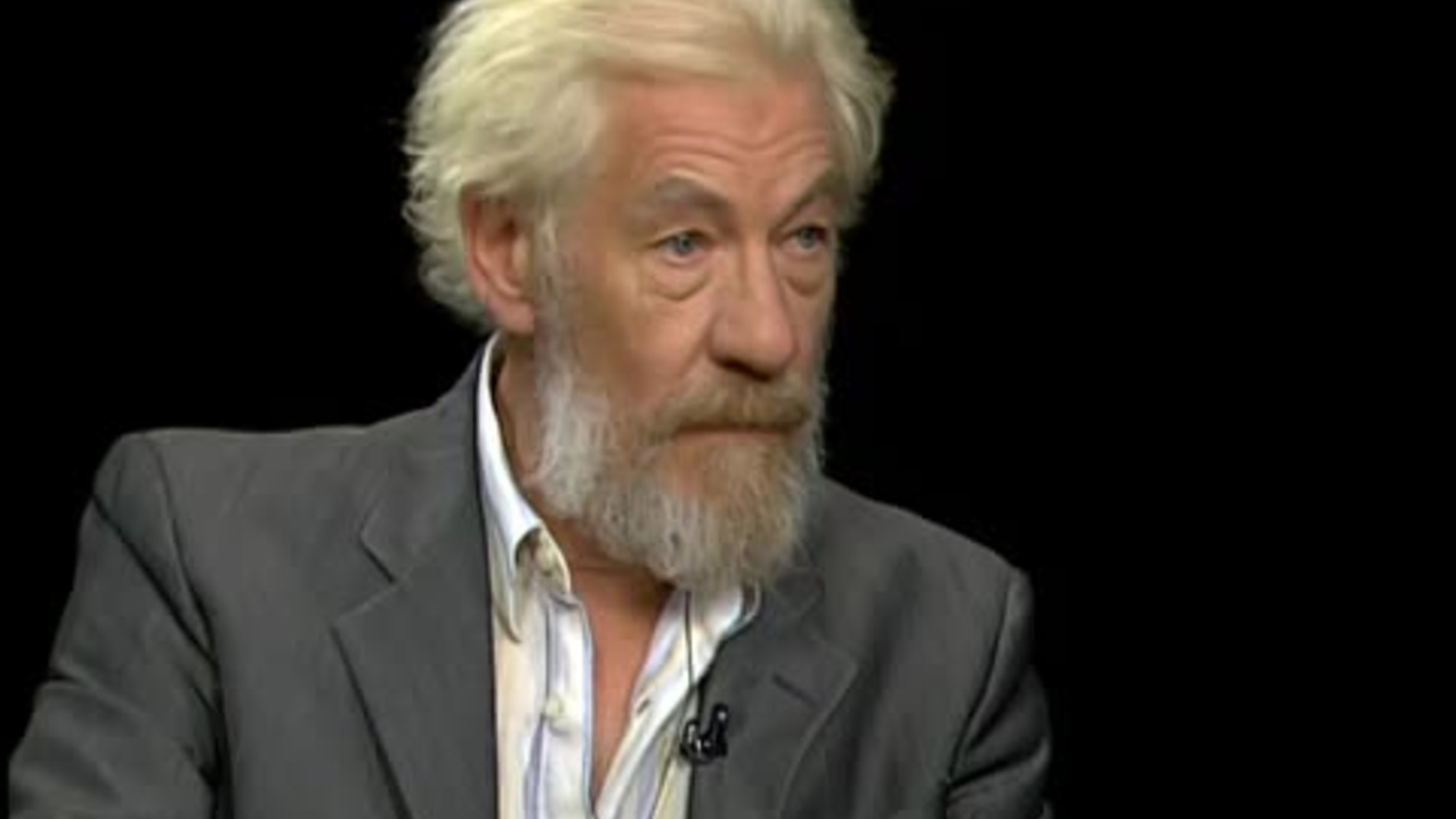 Ian McKellen; David Manning — Charlie Rose