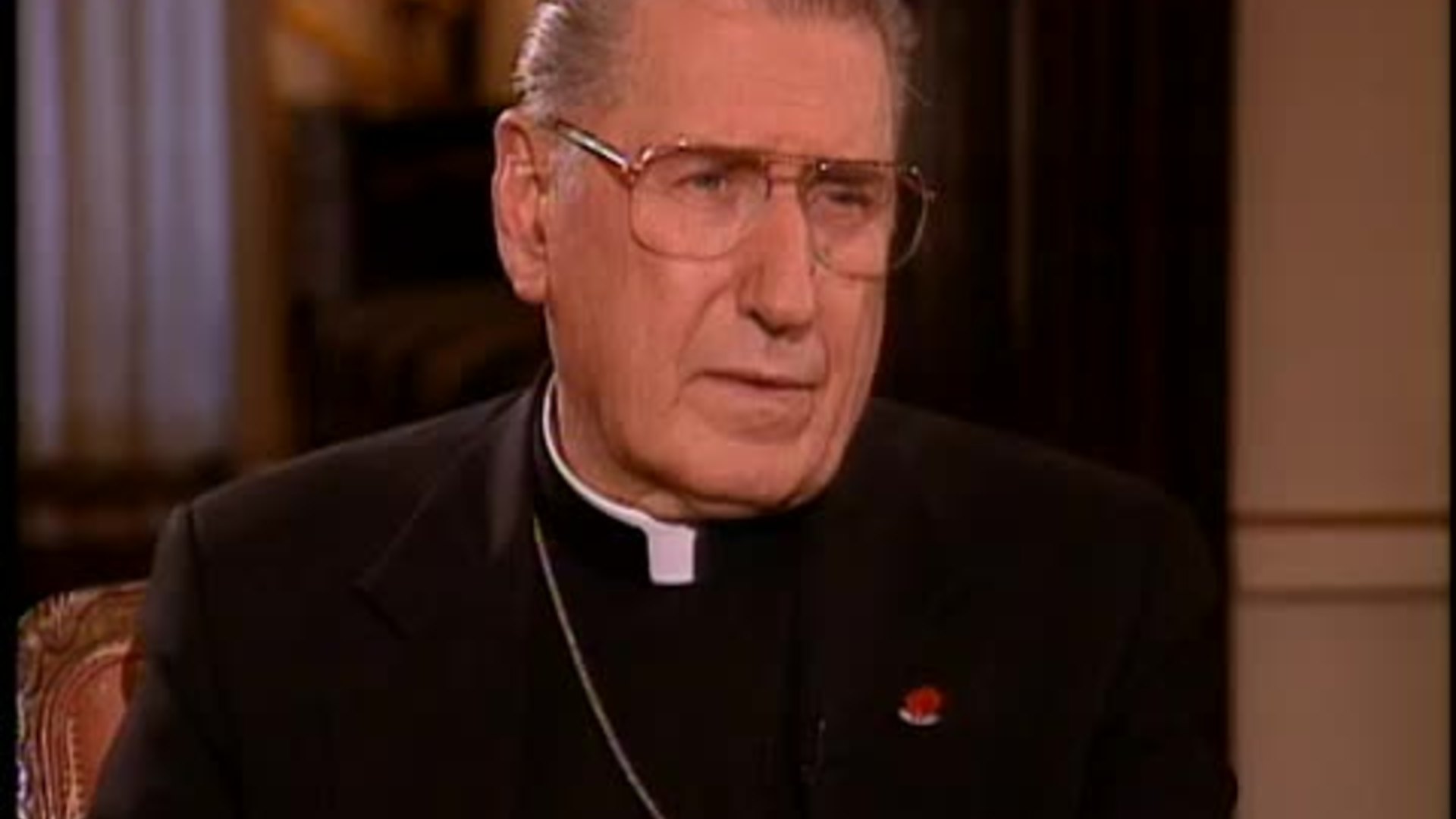 Cardinal O'Connor; Daly; Shearer — Charlie Rose