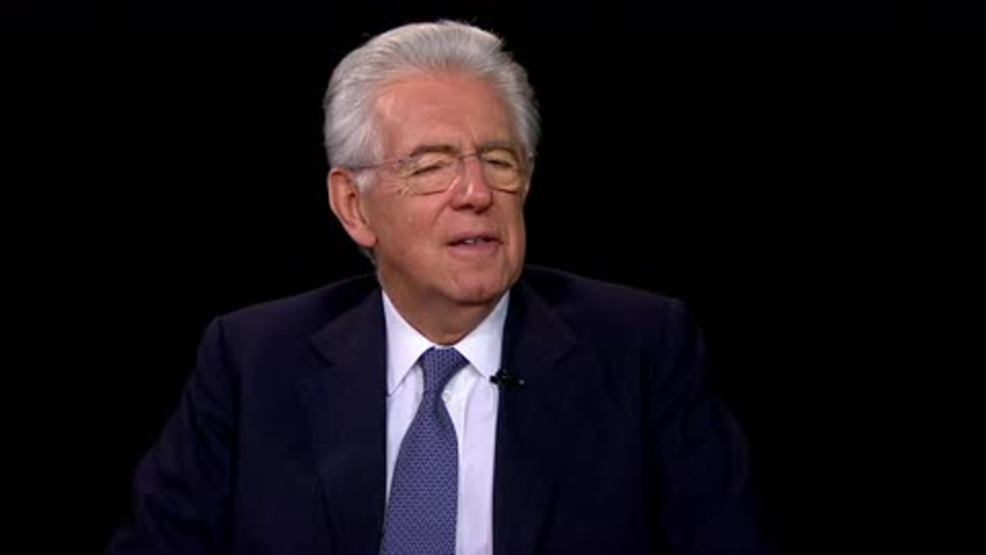Prime Minister Mario Monti; Laurent Fabius — Charlie Rose