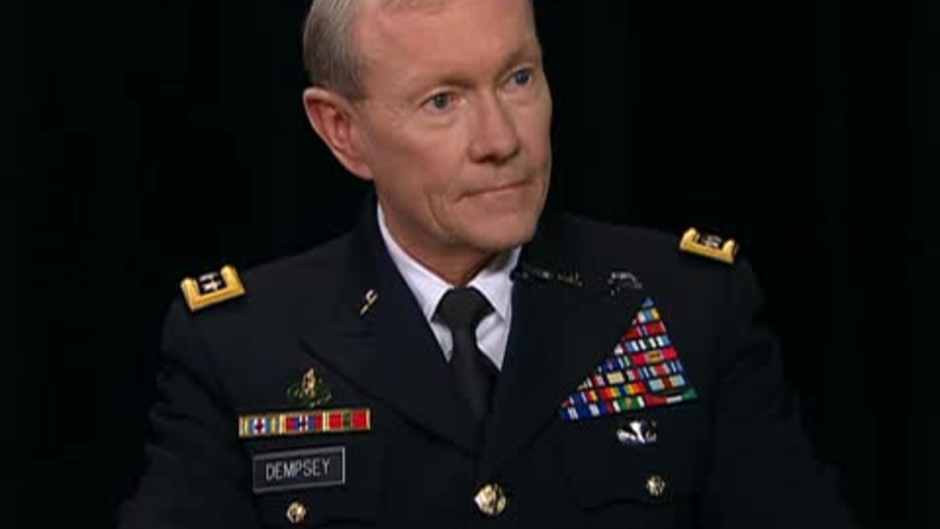 Gen. Martin Dempsey; Audrey Tautou — Charlie Rose