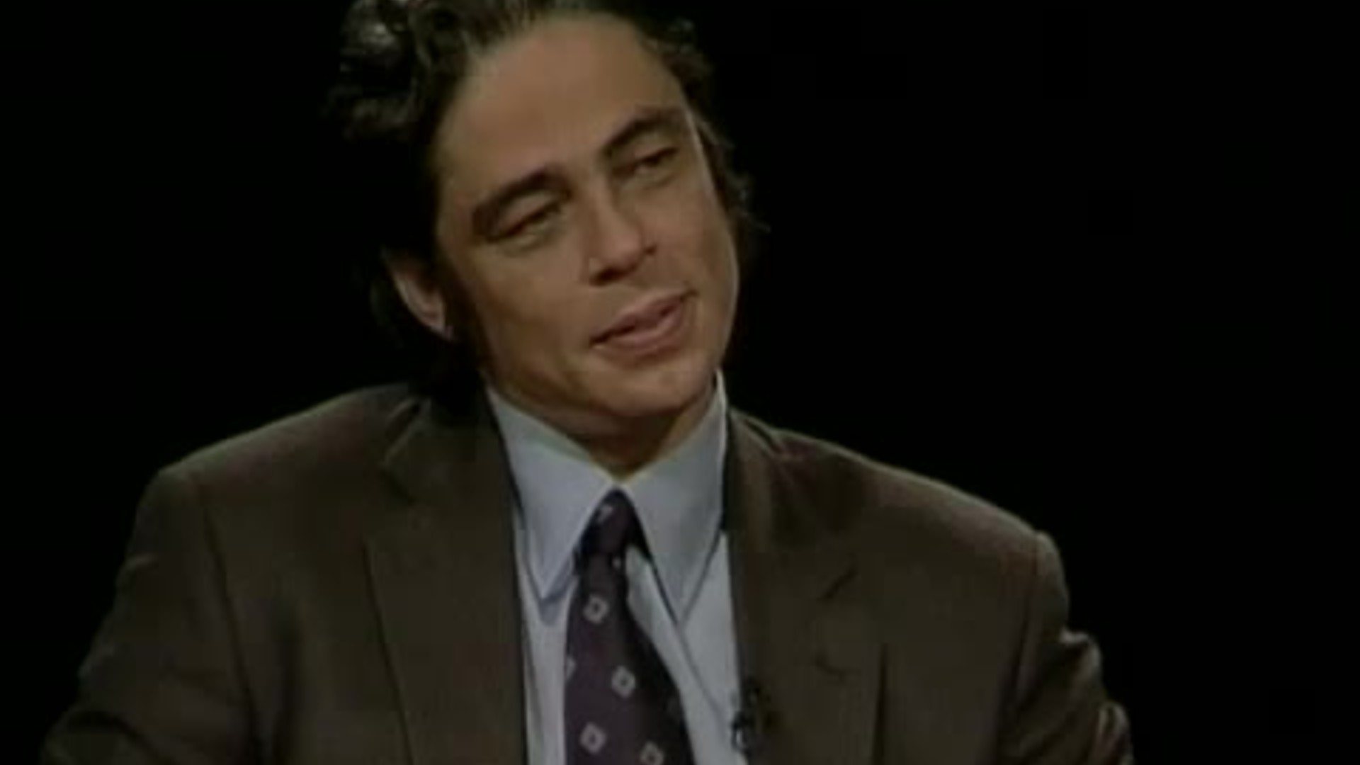 Sen. John Breaux; Benicio Del Toro — Charlie Rose
