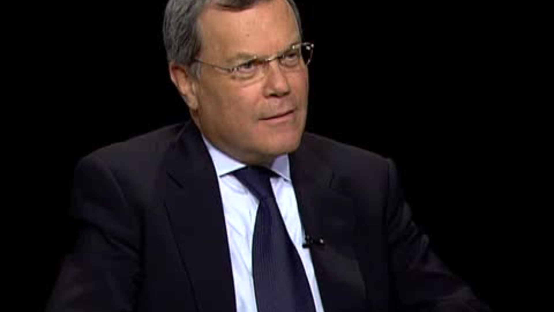 Martin Sorrell; Cheryl Saban — Charlie Rose