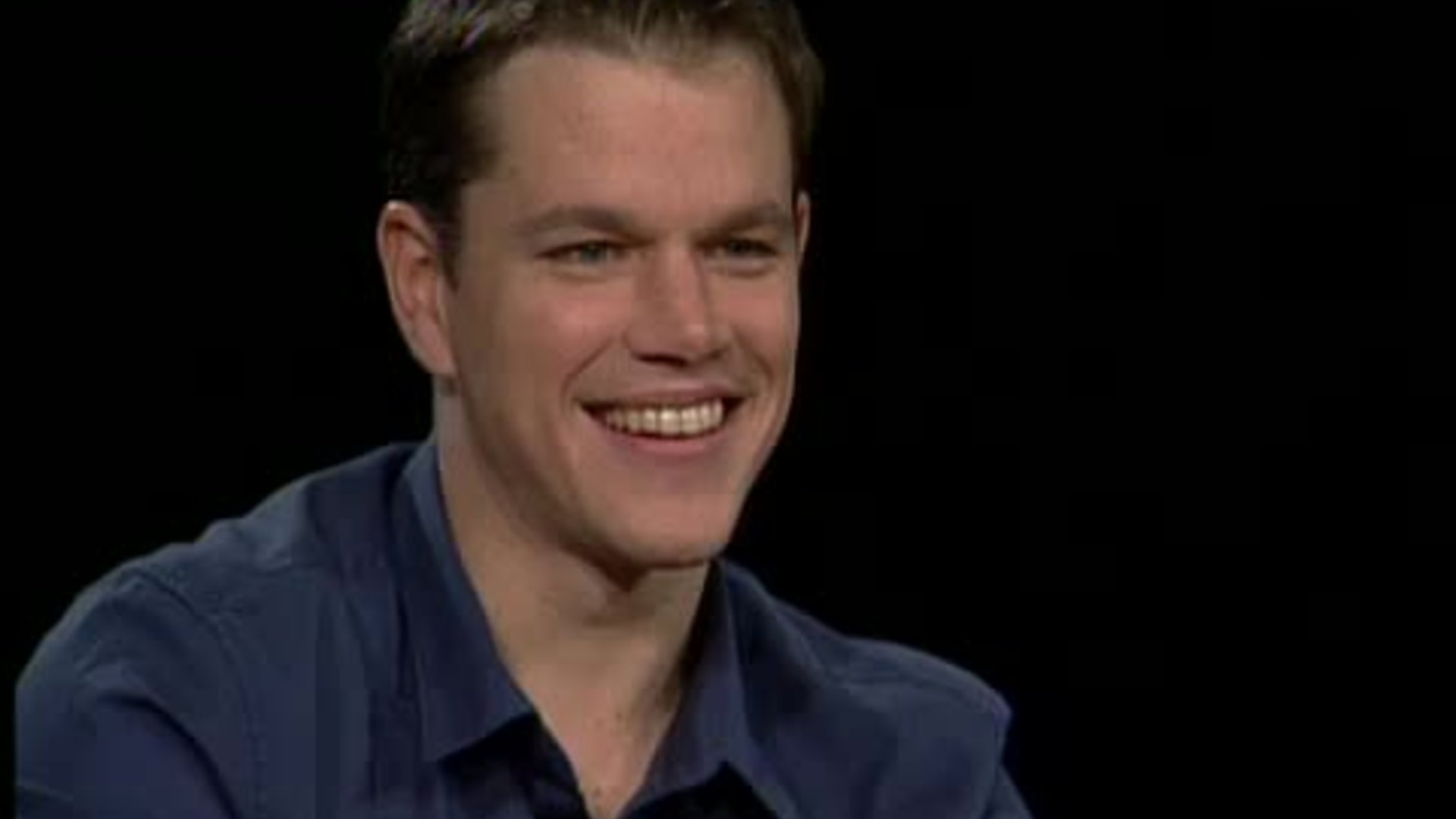 Matt Damon; World Cup '02 — Charlie Rose