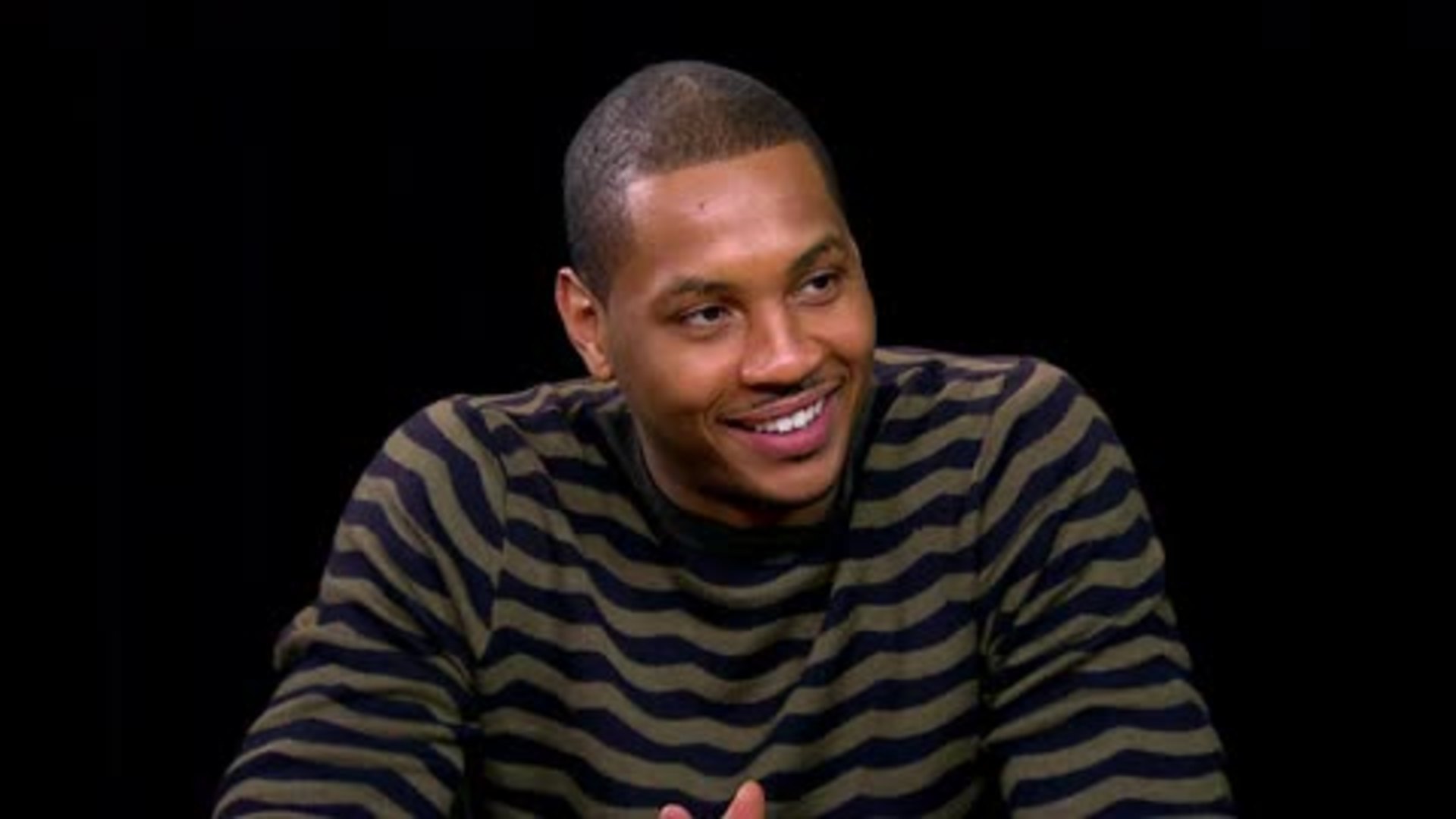 Carmelo Anthony; Taylor Branch — Charlie Rose