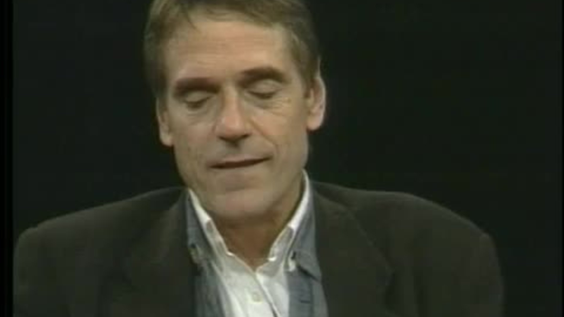 Jeremy Irons — Charlie Rose