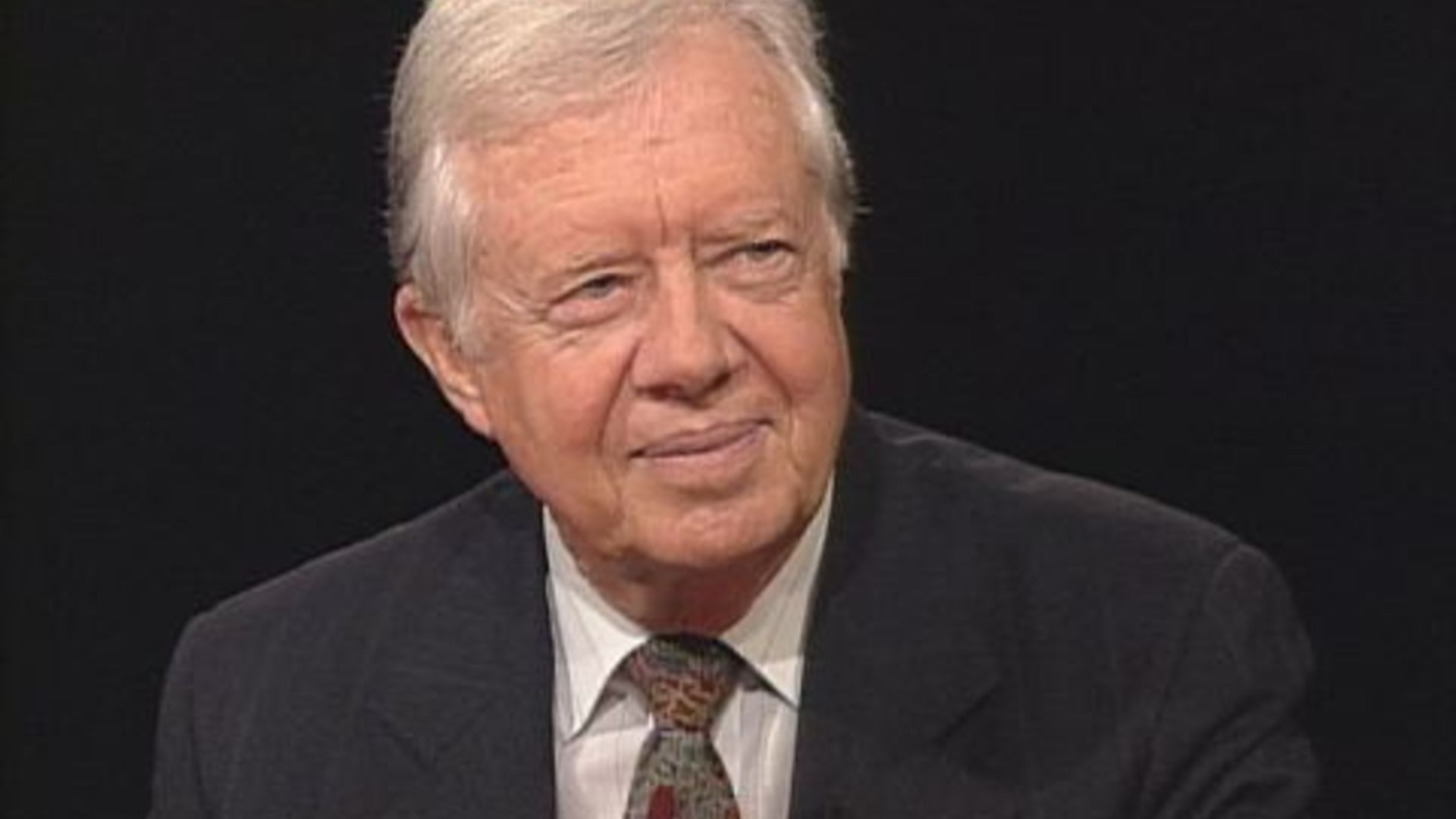 President Jimmy Carter; George Archibald — Charlie Rose
