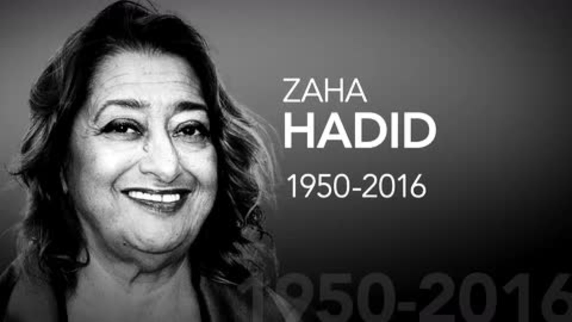 Collection - Women's History Month - Remembering Zaha Hadid — Charlie Rose
