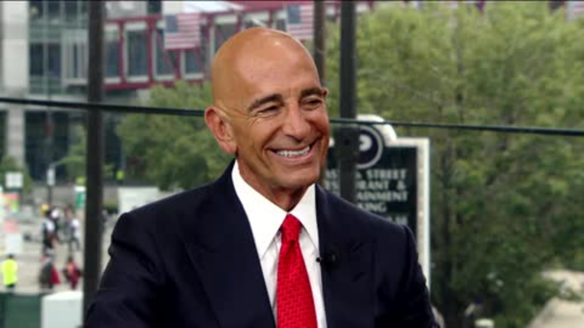 Tom Barrack; Steven Mnuchin; RNC Day 4 — Charlie Rose