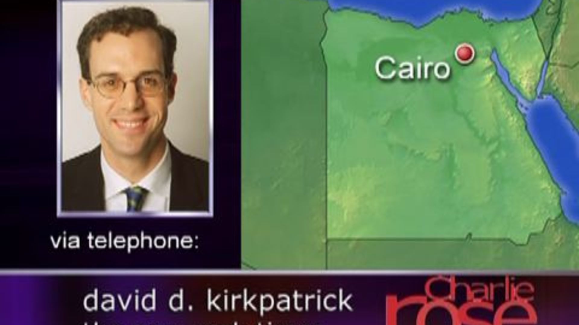 David Kirkpatrick — Charlie Rose